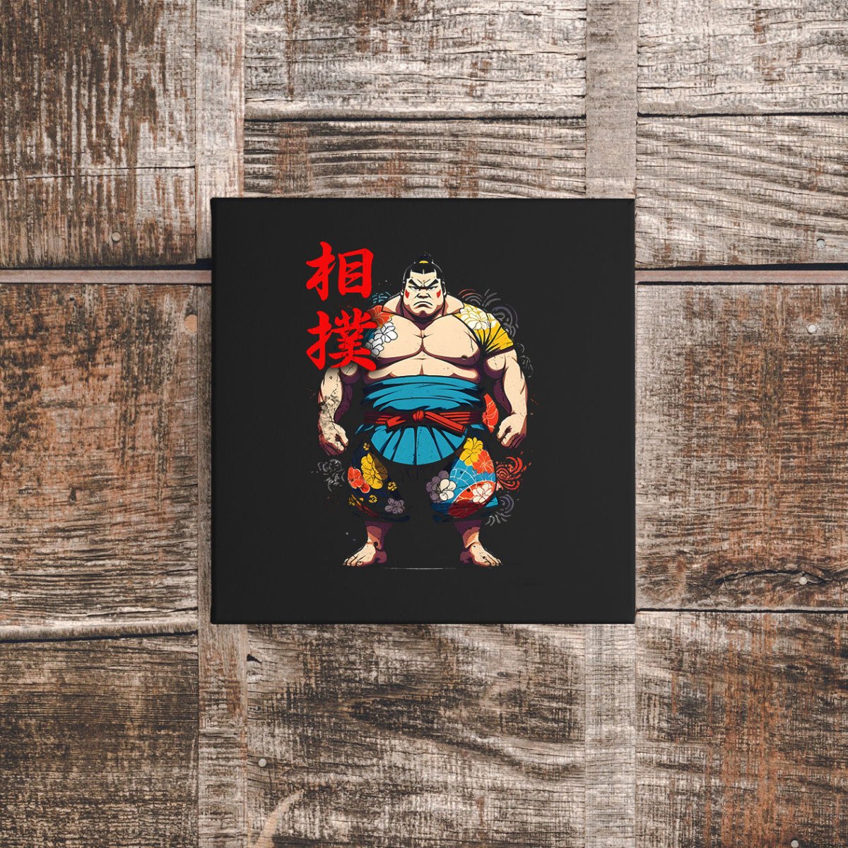 Sumo Canvas Wrap – Kanji Soul