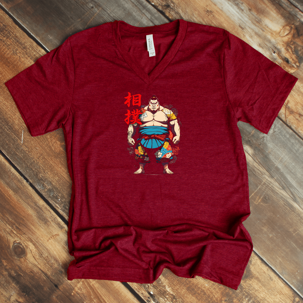 Sumo V-Neck – Kanji Soul