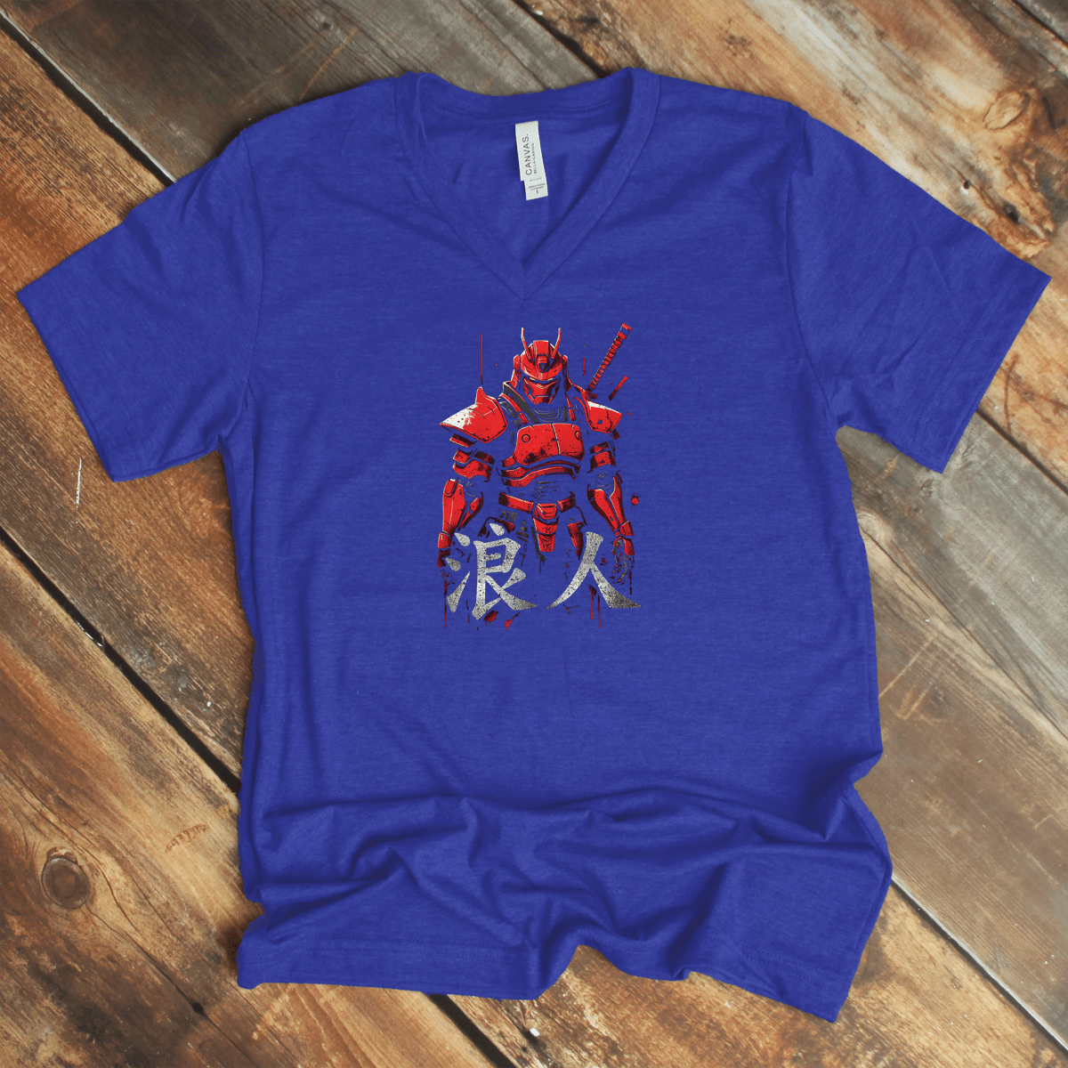 Ronin Robot V-Neck – KanjiSoul
