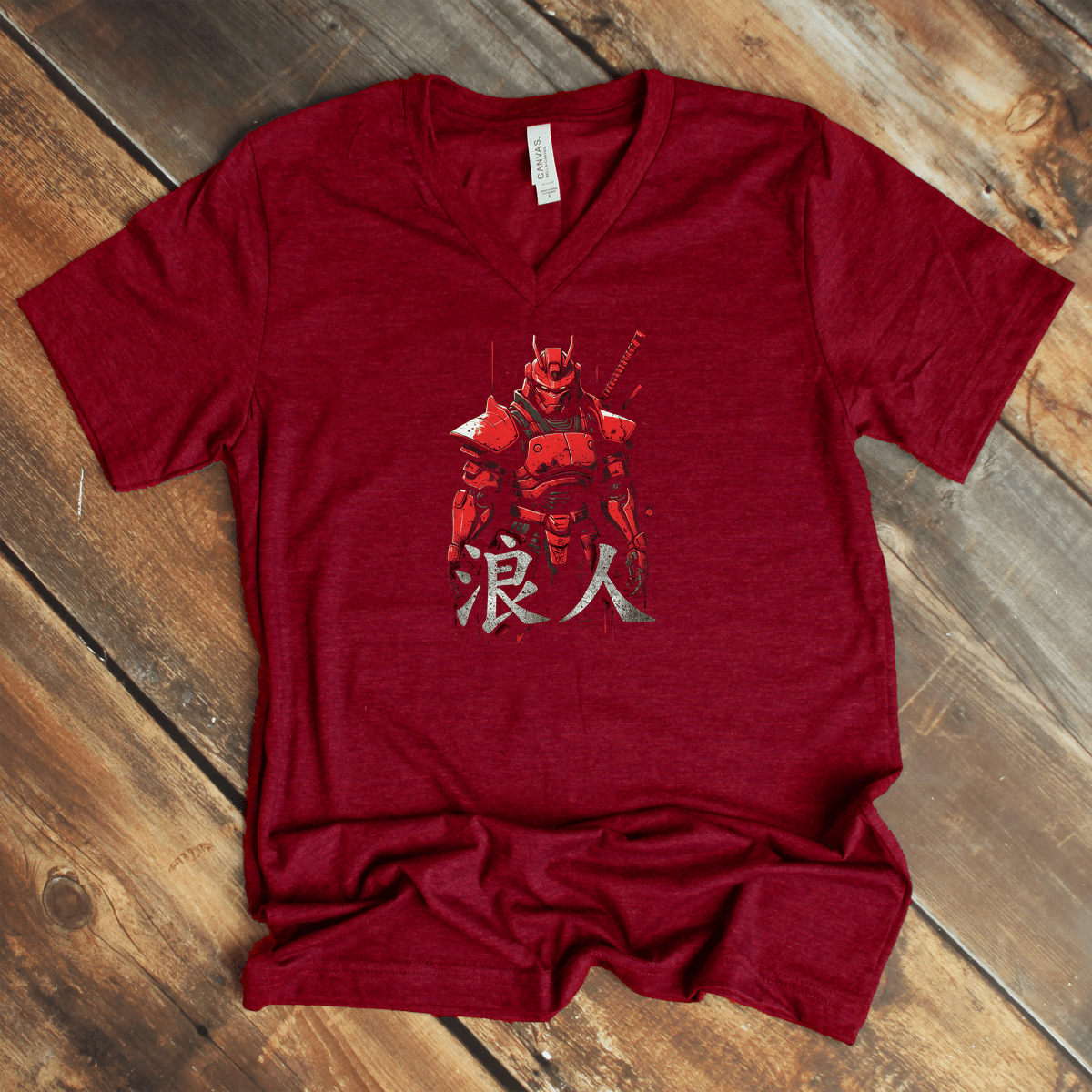 Ronin Robot V-Neck – KanjiSoul