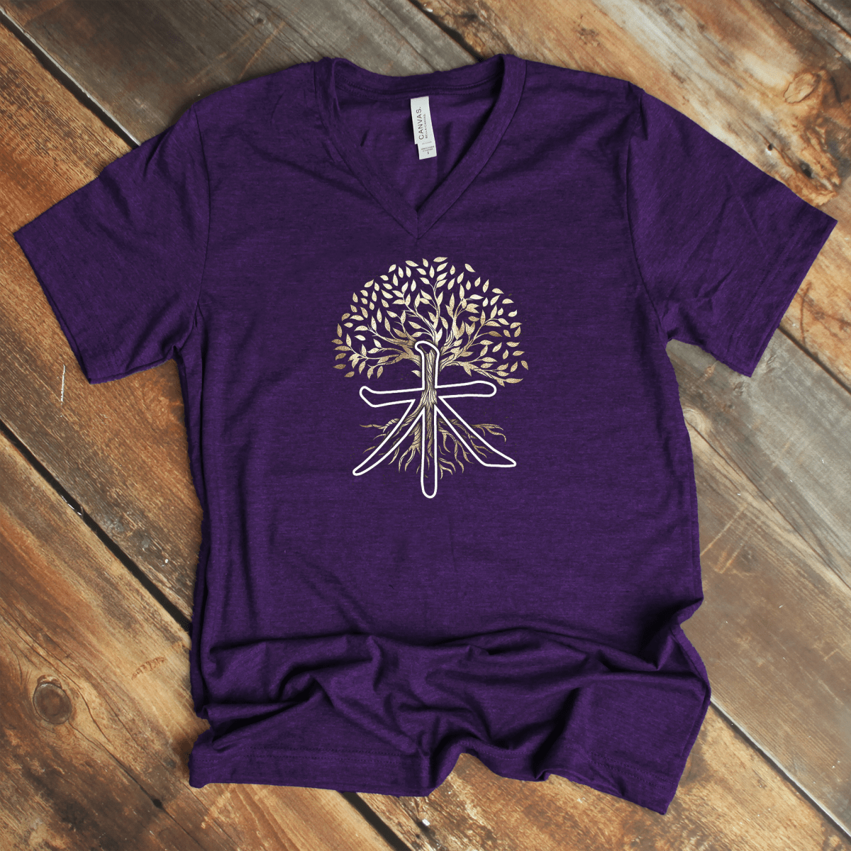 Tree V-Neck – KanjiSoul