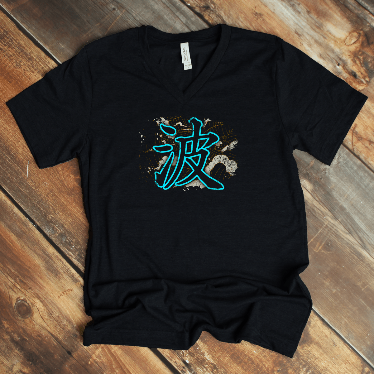 Wave V-Neck – Kanji Soul